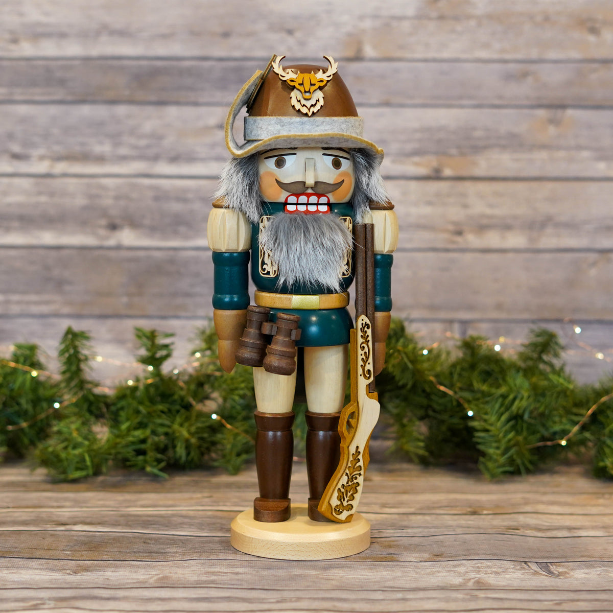 Handcrafted German Nutcracker Ranger 38 cm/14.96 in – Seiffen Haus