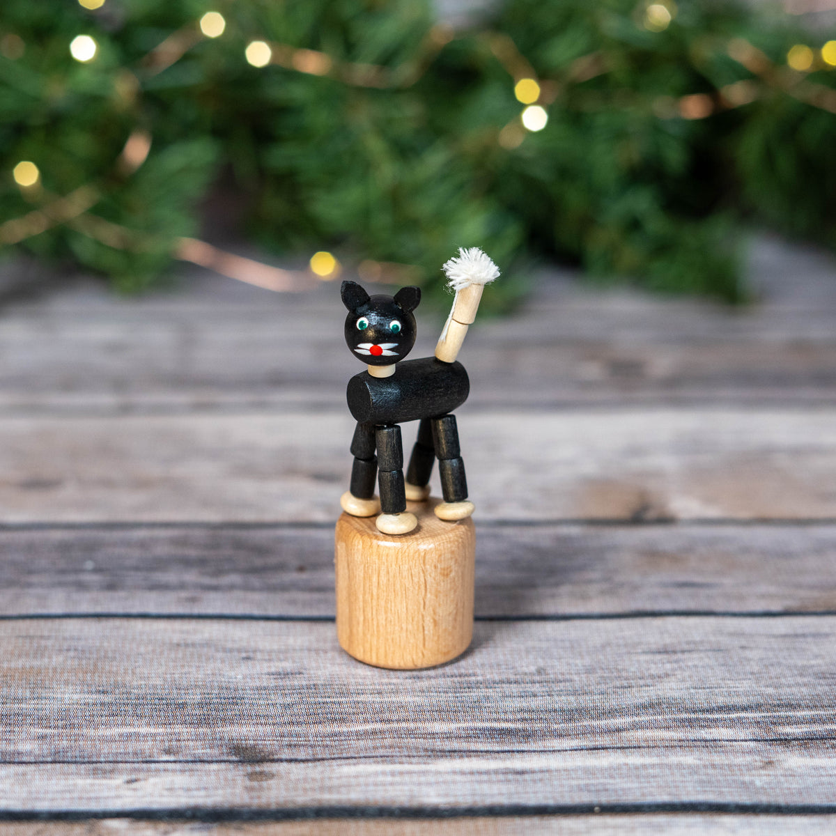 Wobbly Animal Toy-Cat – Seiffen Haus