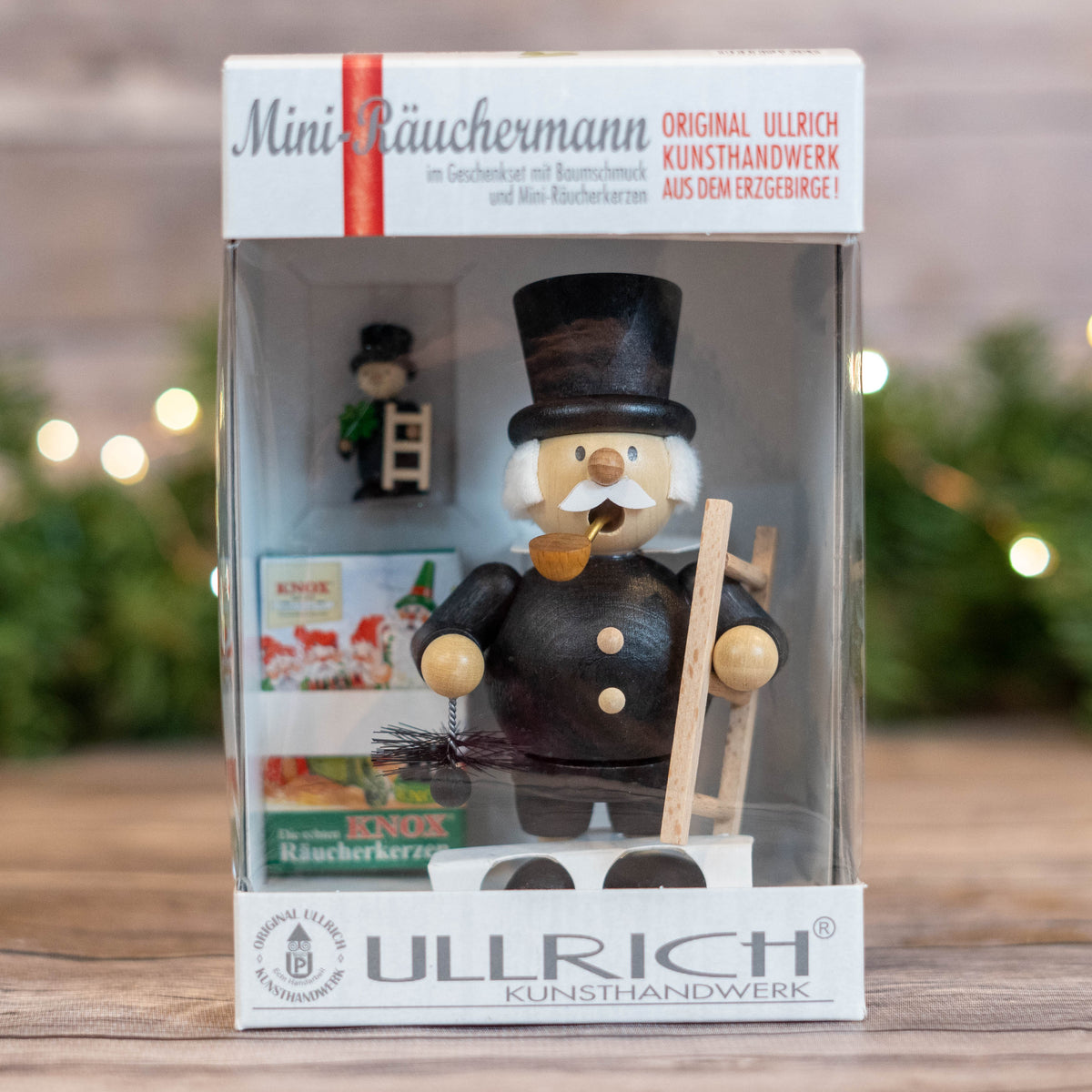 Mini German Smoker Chimney Sweep Set - 12.2 cm (4.8 in) – Seiffen Haus