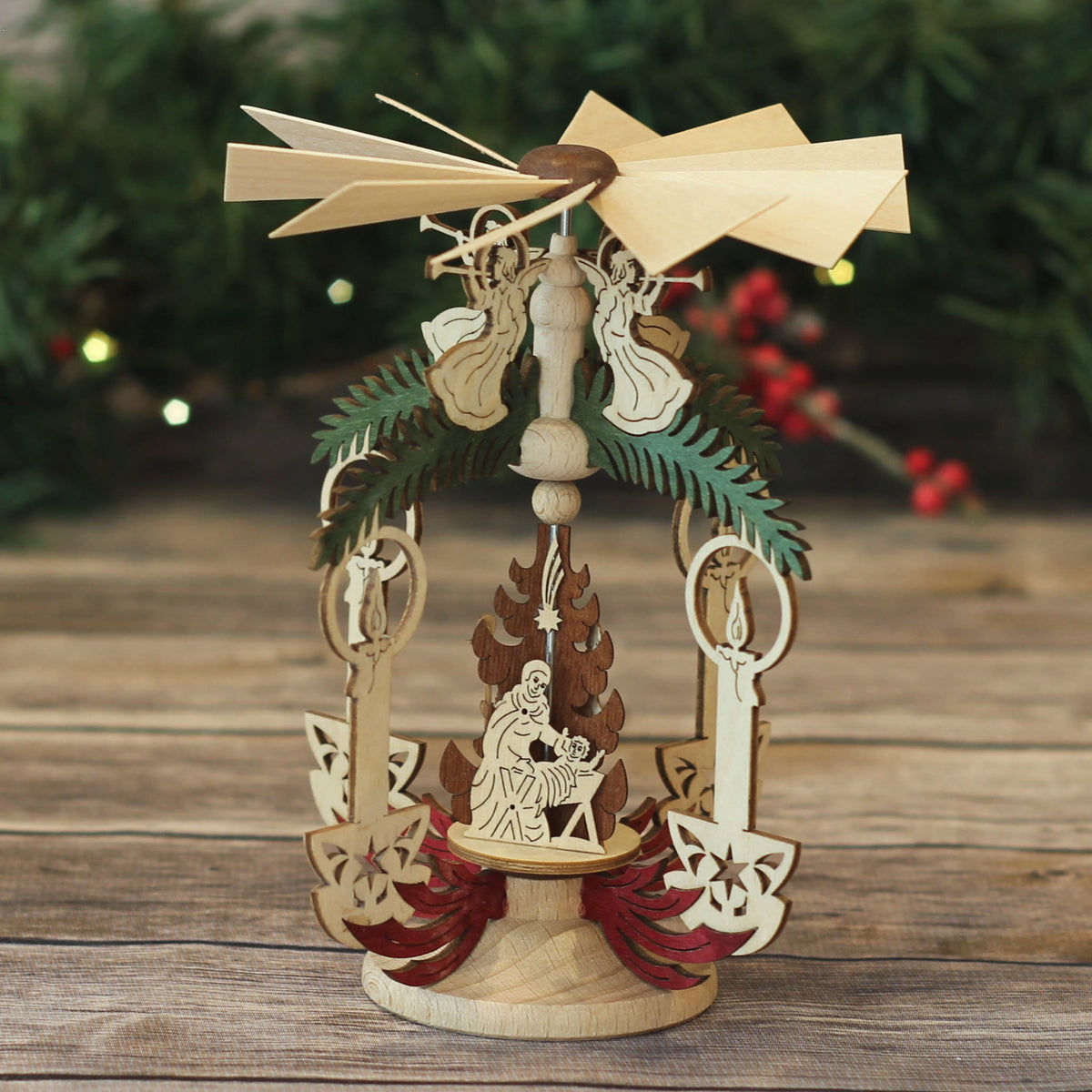 Spinning Table Top Decoration - Nativity – Seiffen Haus